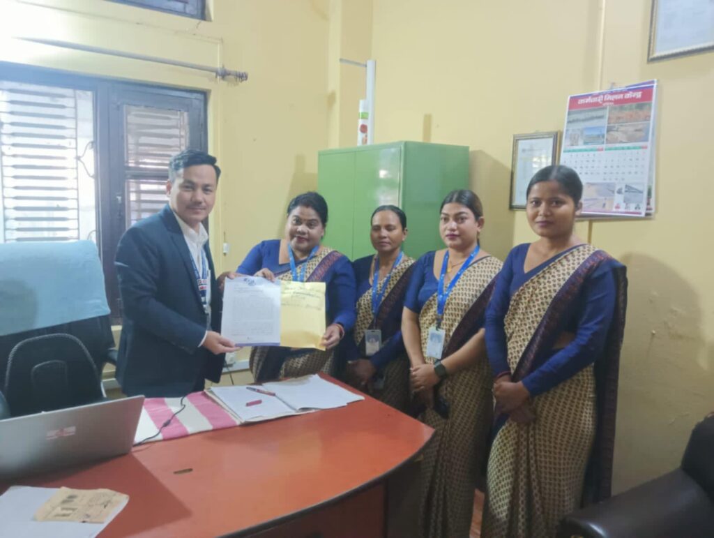 माइती नेपालले बुझायो ज्ञापन पत्र - Krishnasar Online