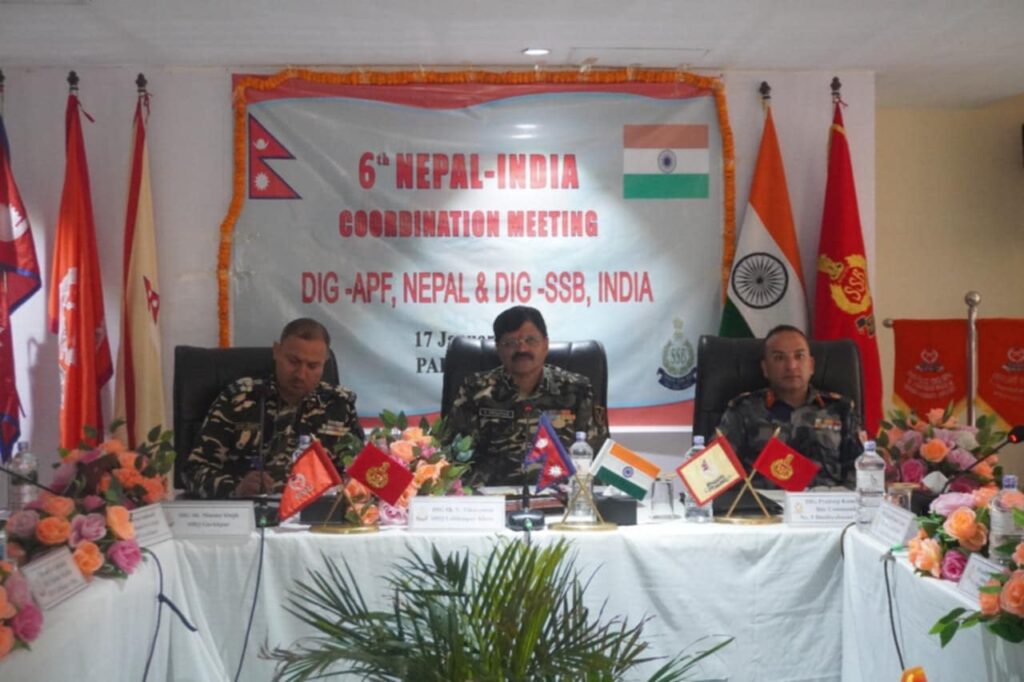 नेपाल–भारत डीआईजी स्तरीय छैटौँ बैठक पाल्पामा - Krishnasar Online