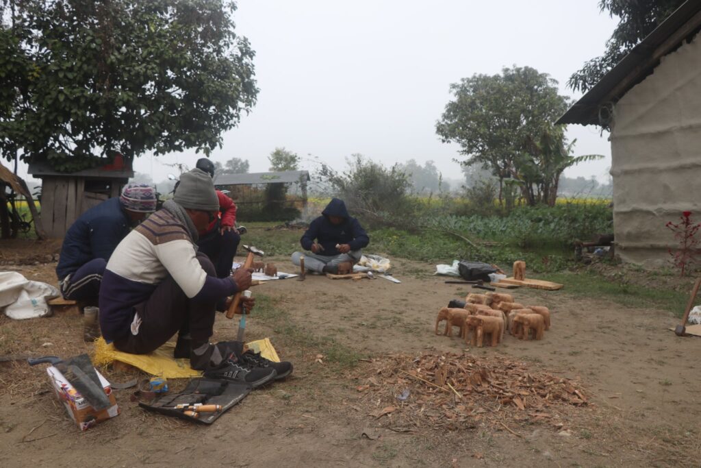 काठबाट बन्ने हस्तकला निर्माणको तालिम - Krishnasar Online
